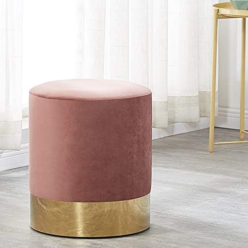 P&N Homewares® Dolce velvet Pouffe - PINK | Velvet Upholstered | Modern ...