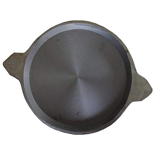 Buy Natureloc Ada Chatti/Raised Edged Pan/Frying Pan- Grey Online at ...