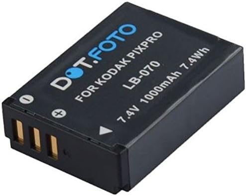 Dot.Foto LB-070 Premium 7.4v / 1000mAh Rechargeable Battery for Kodak ...