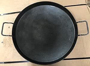 22" Cooking Disc Blade Discada with 1-1/2" Sides, Discada/Paella Pan ...