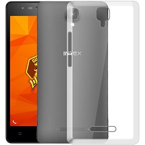 Inktree® Soft Silicone Transparent Crystal Clear Soft Back Case Cover ...