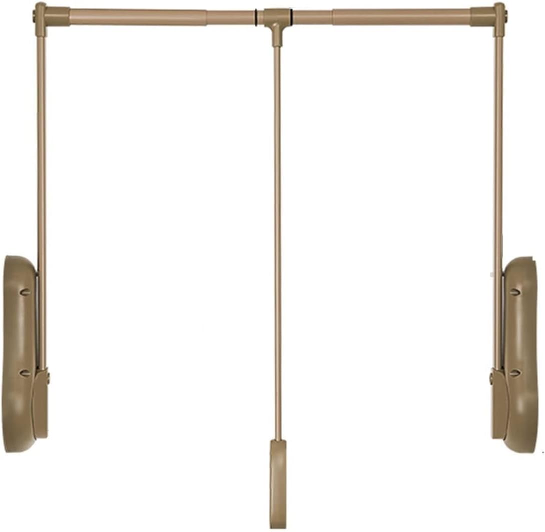 Amazon.com: Pull Down Closet Rod Wardrobe Lift Heavy Duty Pull Down ...