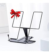 Mini Metal Book Stand Reading Book Holder Lightweight Cook Book Stands ...