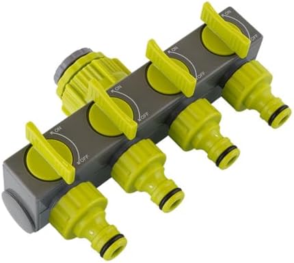 HASTHIP® Splitter 2 Way for Tap and Splitter Garden Irrigation, ABS 3 ...