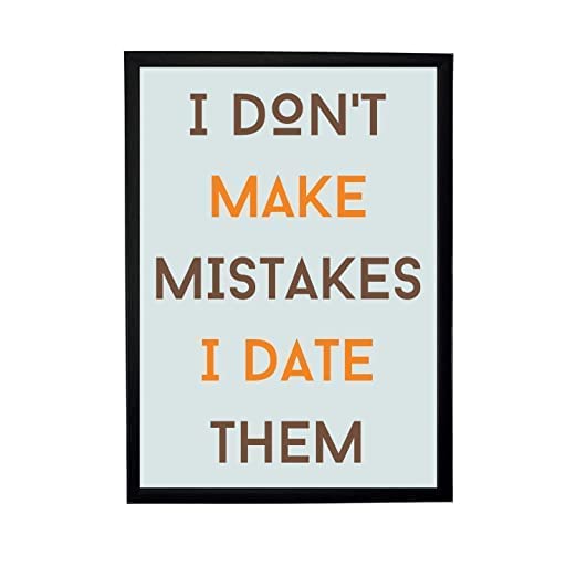 Relanta Funny Motivational Quote Theme Wall Art Posters with Frame for ...