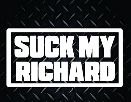 Amazon.com: Suck My Richard Decal Lifted 6.7 VINYL DECAL STICKERS ...