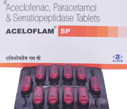 Aceloflam-SP - Strip of 10 Tablets : Amazon.in: Health & Personal Care