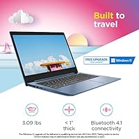 Amazon.com: Lenovo IdeaPad 1 14 Laptop, 14.0" HD Display, Intel Celeron ...