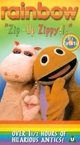 Rainbow Zip Up Zippy Vhs Amazon Co Uk Dvd Blu Ray