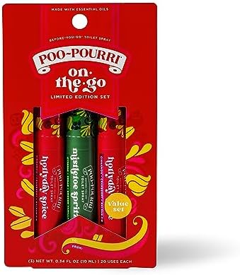 Amazon.com: Poo-Pourri Before-You-Go Toilet Spray, In A Pinch Pack ...