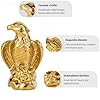 Amazon.com: TQUPT Golden Hawk Statue, Eagle Birds Figurine Home Decor ...