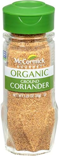 Amazon.com: McCormick Gourmet Organic Ground Coriander, 1.25 Oz