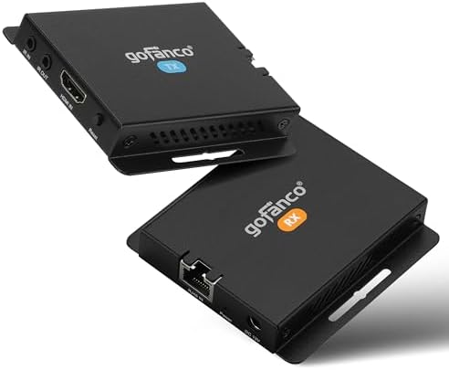 Amazon.com: gofanco 4K 120Hz HDMI Extender Balun Over CAT6A/7 – Up to ...