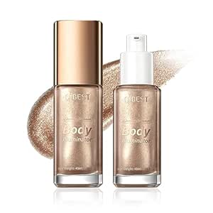 Amazon.com: Body Shimmer Oil Liquid Body Highlighter Moisturizing ...
