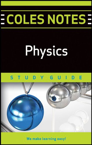 Coles Notes Physics 1 Quick Review: 9781118307267: Amazon.com: Books