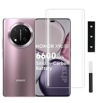 KLJP Advanced HD+ Curved UV Gorilla Tempered Glass Screen Protector ...