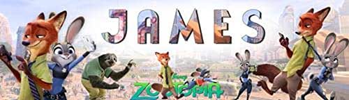 Amazon.com: Zootopia Movie - Personalized Birthday Name Poster with ...