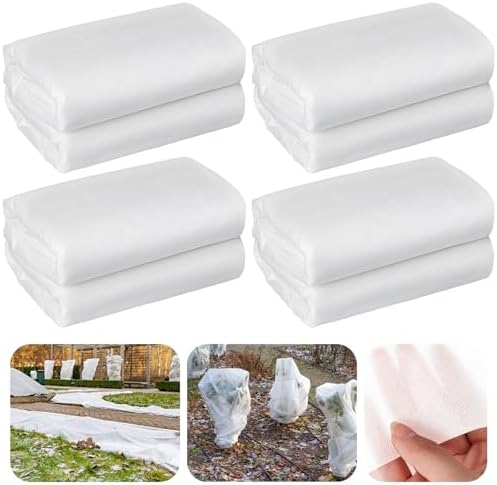 Shappy 4 Pcs Plants Fleece for Plants 2m x 5m 40 Gsm Non Woven Fabric ...