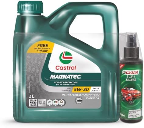 Castrol MAGNATEC 5W-30 T - Engine Oil (3.5L Pack) - Recommended by Tata ...