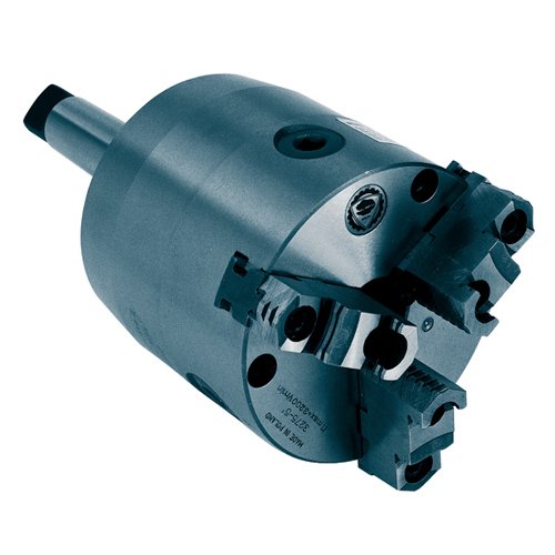 BISON 3 Jaw Self-Centering Rotating Chuck with Shank - CHUCK SIZE: 5 ...