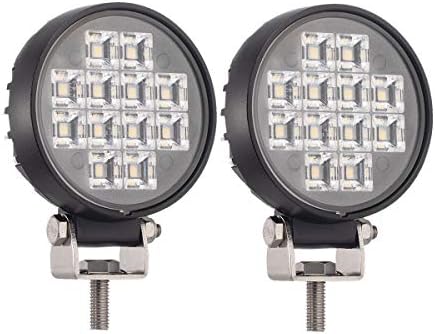 Amazon.com: Super Bright Offroad 3" Round LED Fog Light Pods, 6000K ...