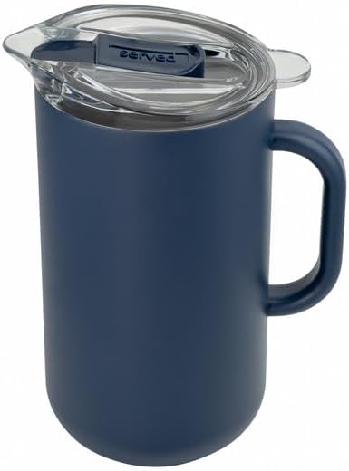 Amazon.com: Served Premium Insulated Pitcher (2L/66oz) - Double Walled ...