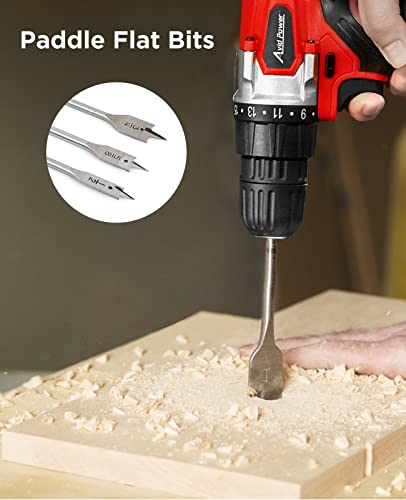 Snapklik.com : AVID POWER Drill Bit Set, Titanium Twist Brad Point ...