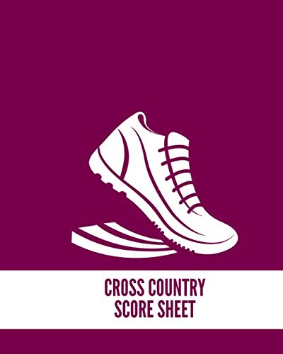 Cross Country Score Sheet: Cross Country Games recorder Notebook ...