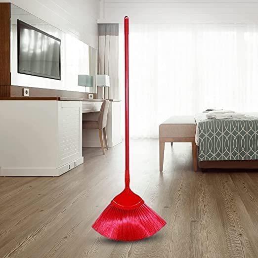 Vinayak Chemical Industry Hard Quality Jala Broom with Long Rod and ...