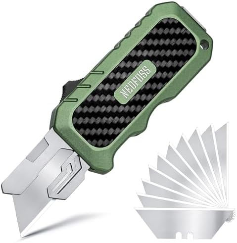 OTF Box Cutter Automatic Utility Knife Dual Action Out the Front ...