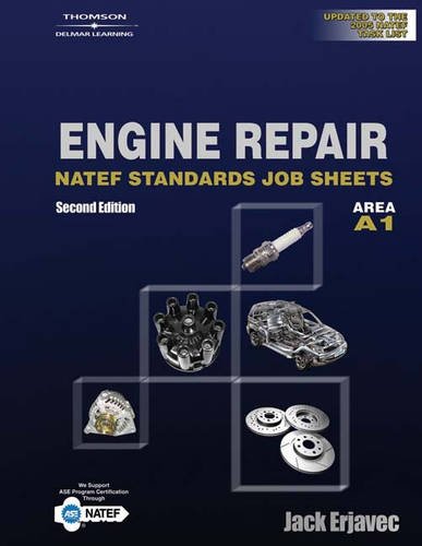 Amazon.fr - Natef Standard Job Sheets A1-A8 - Erjavec, Jack - Livres