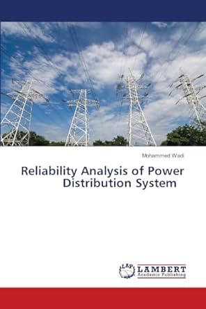 Buy Reliability Analysis of Power Distribution System Book Online at Low Prices in India ...