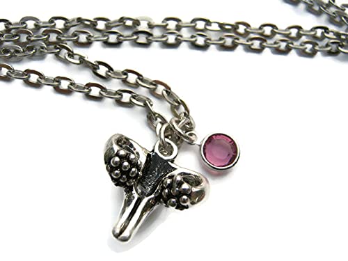 Amazon.com: Personalized Ovaries Necklace, Uterus Pendant, Female ...