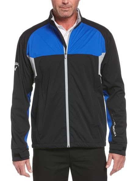 Callaway Men's Swing Tech Stormguard Waterproof Golf Jacket at Amazon ...