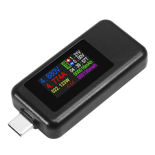 Snapklik.com : Type-C USB C Meter Tester Power Meter USB Multimeter ...