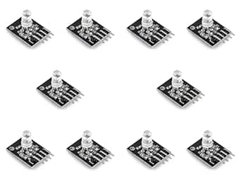 (10 pc) Pro3D RGB 3 Color LED Module For Programming Board Red Green ...