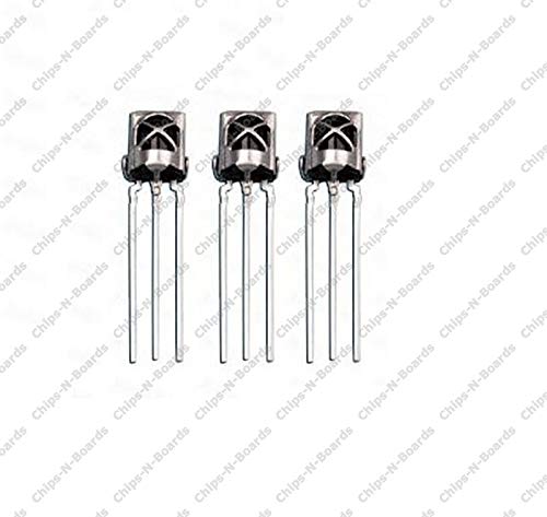 TSOP1838 Infrared (IR) Receiver Sensor - Pack of 10, 38kHz Carrier ...