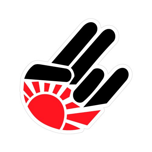 Buy RISING SUN SHOCKER JDM Sticker Decal Online at desertcartJapan