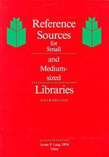 Amazon.com: Reference Sources for Small and Medium-Sized Libraries ...