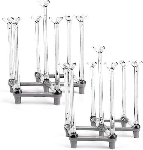 Amazon.com - yeavs Cup Drying Rack with Drain Tray, Bottle Drying Rack ...