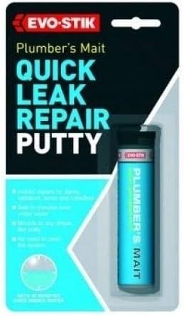 EVO-STIK 50g Plumbers Mait Quick Leak Repair Putty : Amazon.co.uk: DIY ...