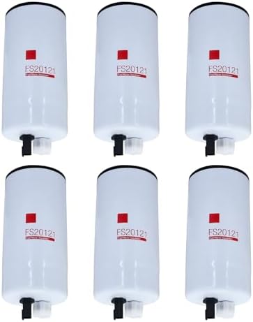 Amazon.com: 6 PCS Fuel Water Separator Cartridge FS20121 Fuel Water ...