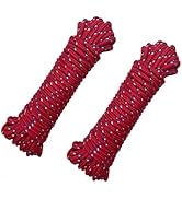 Amazon.com: HOUERT Clothesline Rope, 3/16Inch Retracting Outdoors All ...