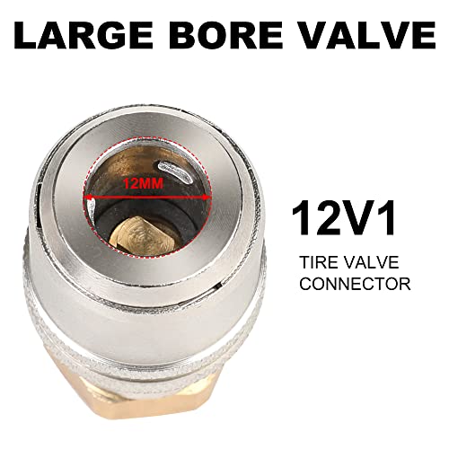 Snapklik.com : Lock On Air Chuck For Large Bore Valve, Heavy Duty ...