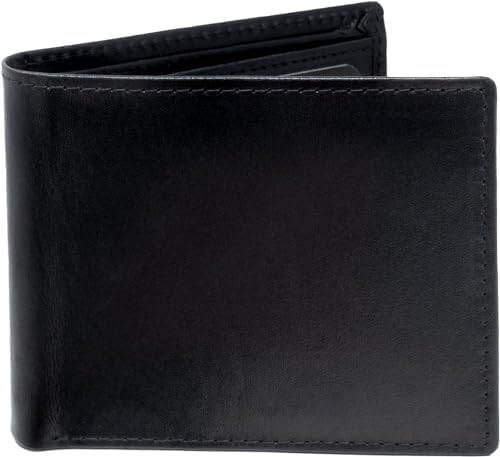 Amazon.com: STAY FINE Top Grain Leather Wallet for Men | RFID Blocking ...