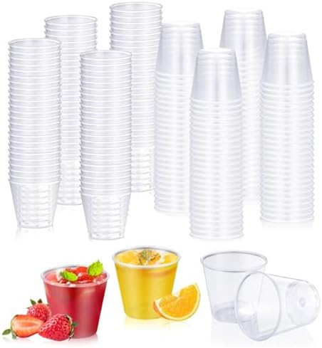 Amazon.com: 1 OZ 1000 Pack Plastic Shot Glasses, Disposable Cups, 1 ...
