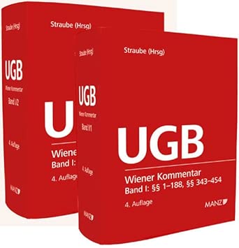 Wiener Kommentar zum Unternehmensgesetzbuch - UGB: Band I: §§ 1 - 188 ...