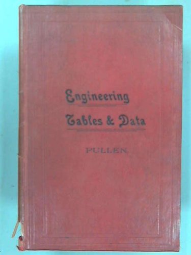 Amazon.co.jp: Engineering Tables and Data : 本