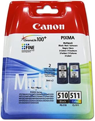 DUO PACK - Colour and Black Original Canon Standard Capacity ink ...