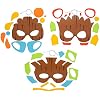 Amazon.com: Tiki Mask Craft Kit, Makes 12 : Toys & Games